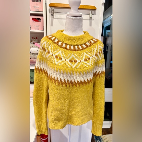 American Eagle Outfitters | Sweaters | American Eagle Fair Isle Mock ...